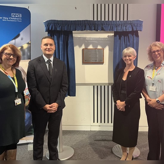 Health Secretary Announces Liverpool Institute of Child Health and ... Health Secretary Announces Liverpool Institute of Child Health and ...